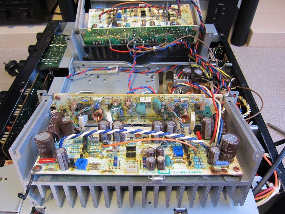 Sansui AU-X711 upgrade | Audiokarma Home Audio Stereo Discussion Forums